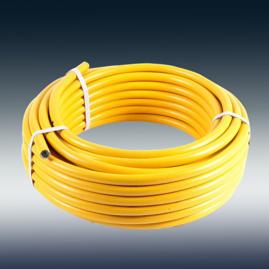 Dn32 - 1 1/2" Corrugated Stainless Steel AISI304/316L Coated Gas Pipe