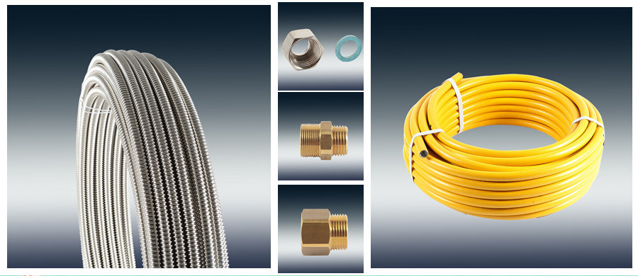 Dn40- 2" Corrugated Stainless Steel Gas Hose